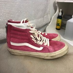 Vans | Shoes | Pink Vans Skate High High Tops | Poshmark